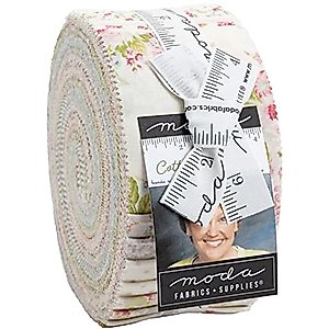 Brenda Riddle Cottage Linen Closet Jelly Roll 40 2.5-inch Strips Moda Fabrics 18730JR