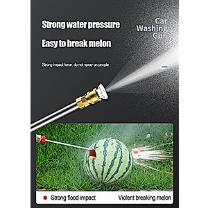 RYPPLE Cordless Pressure Washer,20000mAh Electric Car Washer,Power Cleaner, 500W Wireless High Pressure Cleaner, Foam Rechargeable Auto Spray Garden Washing Tool, with Accessories Kit and A Charger I