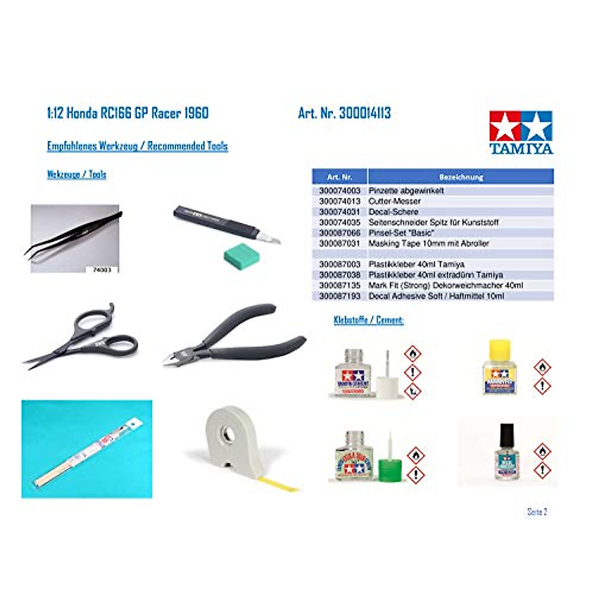 TAMIYA Honda RC166 GP Racer