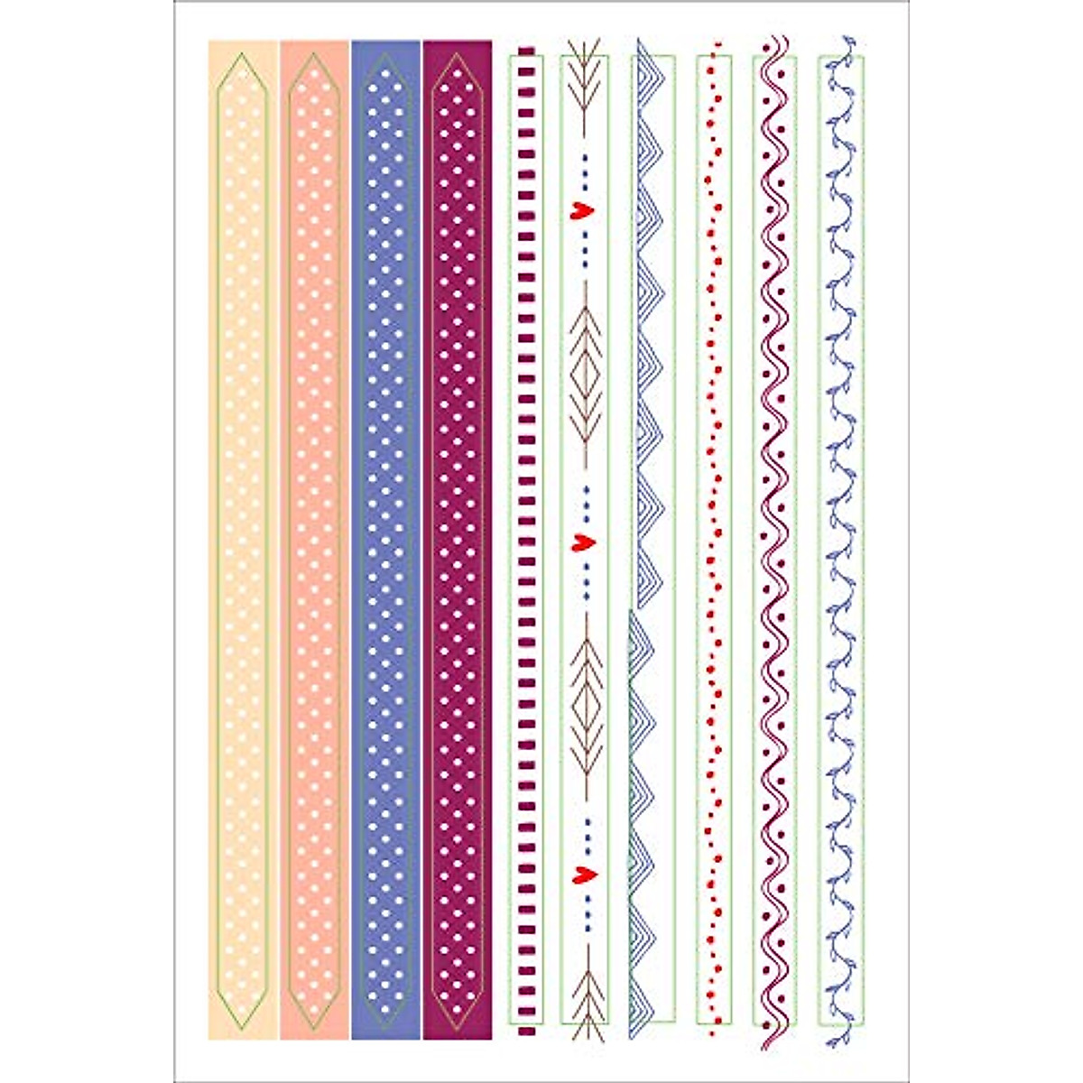 Essential Weekly Planner Stickers - She Believed She Could (Set of 160 Stickers)