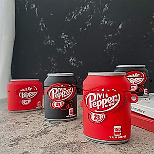 Oqplog for Airpod 2/1 for AirPods Case 3D Cute Fun Cartoon Fashion Funny Character Air Pods 2&1 Cover Design for Girls Women Teen Boys Kids Unique Kawaii Trendy Food Soft Silicone Cases – Pepper Red