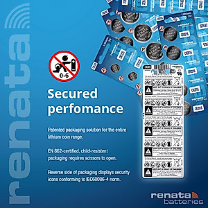 renata CR2016 Cell Coin Button Lithium Battery 3V Tag Watch Key x1 Made in Swiss
