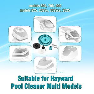 ArcViar Navigator Medium Turbine Spindle Gear Kit Replacement for Hayward Pool Vacuum Parts, Navigator Spindle Gear Rebuild Kit & Turbine Repair Kit, AXV079VP Pool Vacuum Parts