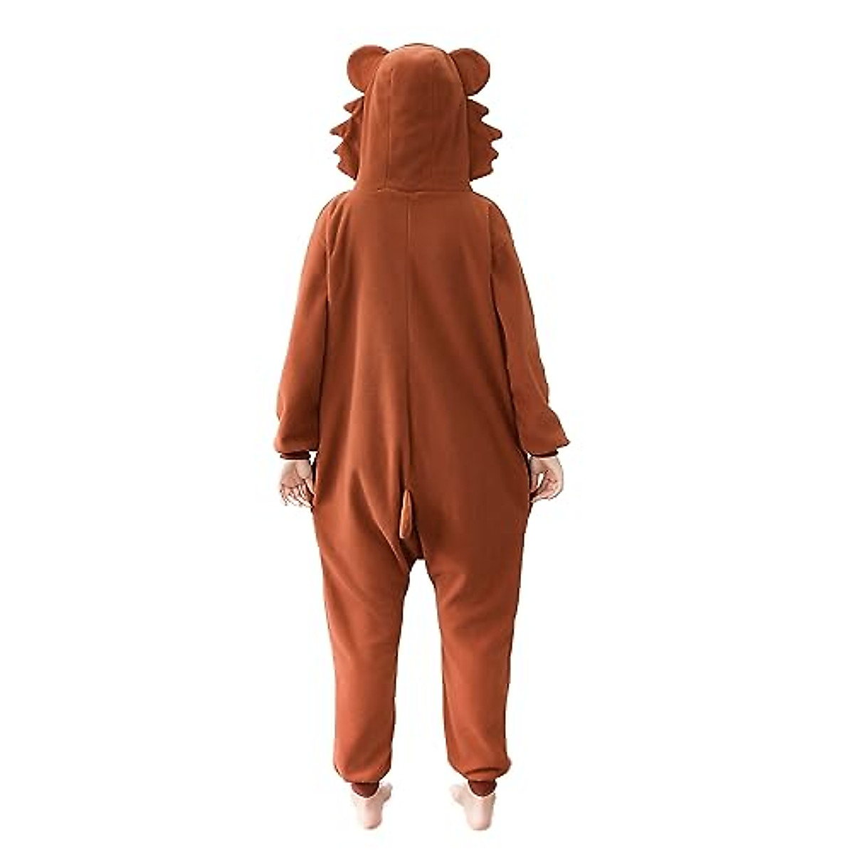 Unimyst Unisex Kids Bear Onesie Pajamas, Polar fleece Role Playing Animal One Piece Halloween Costume Pajamas Home Clothing