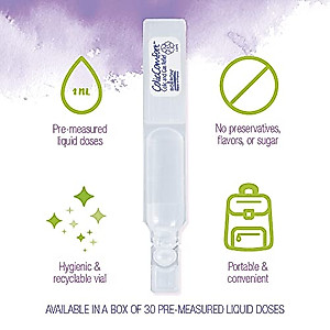 Boiron ColicComfort Single-Use Drops for Relief from Colic Symptoms of Gas Pain, Bloating, and Cramps - Sterile and Non-Drowsy Liquid Doses - 30 Count (Pack of 1)