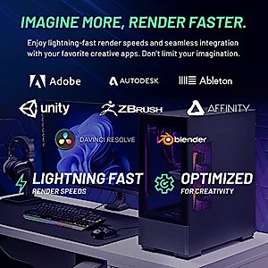 Skytech Gaming PC Desktop – Intel Core i7 12700F 2.1 GHz, NVIDIA RTX 4070 Ti, 1TB NVME SSD, 16GB DDR4 RAM 3200, 750W Gold PSU, 360mm AIO, 11AC Wi-Fi, Windows 11 Home 64-bit,Black