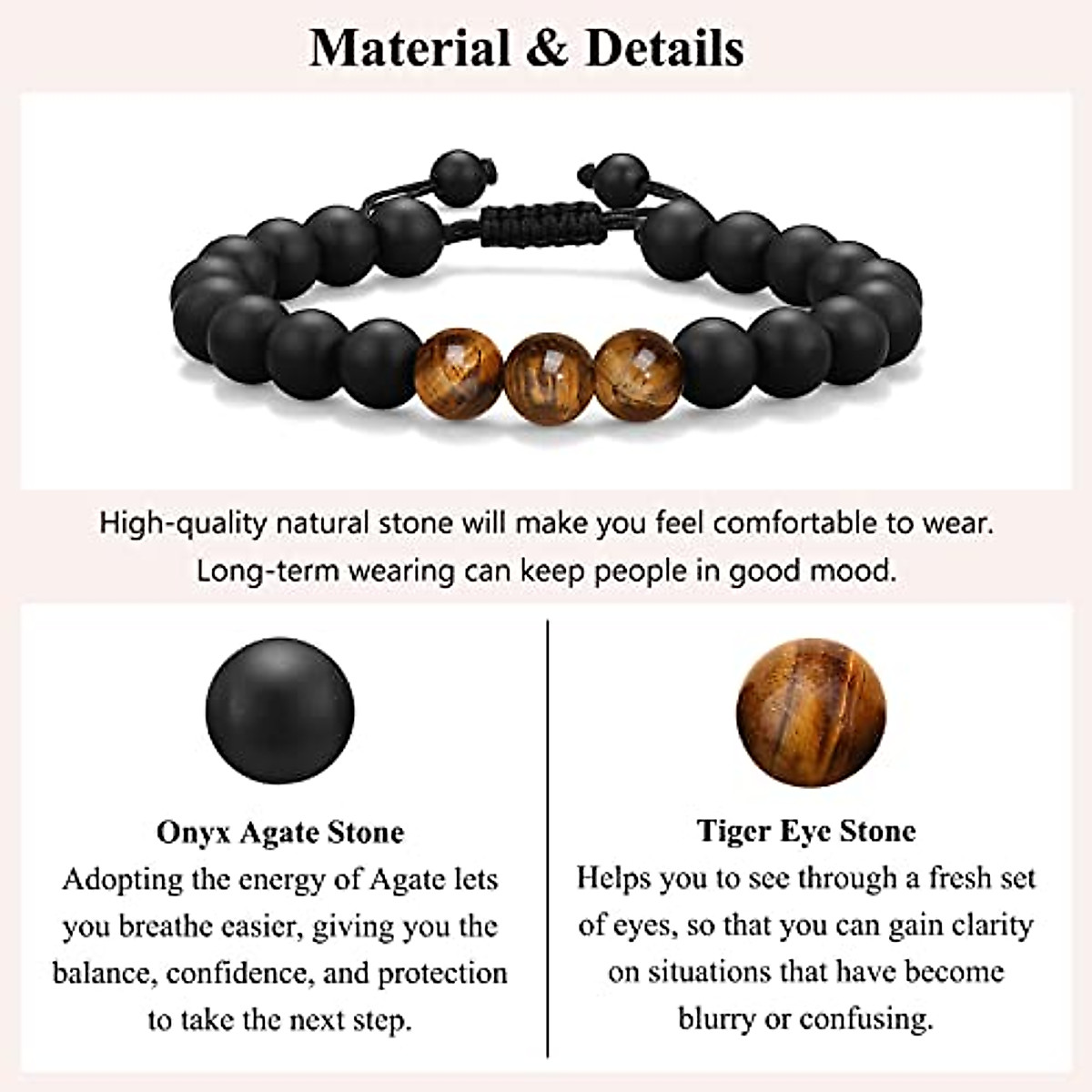 UNGENT THEM 30th Birthday Gifts for Him, Birthday Best Gifts for Turning 30 Year Old Man, Happy 30th Birthday Bracelet for 30 Year Old Men Birthday Gift Ideas