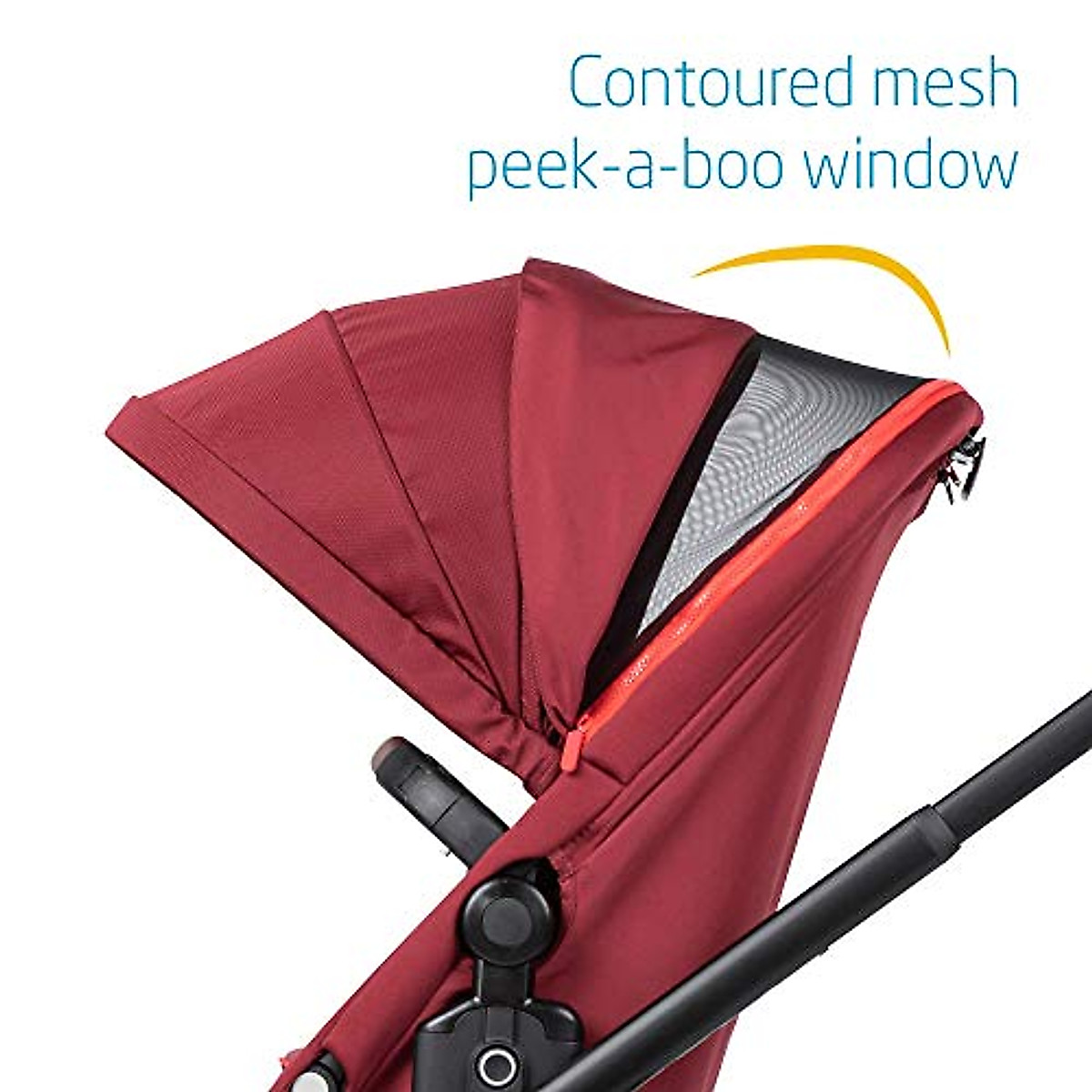 Maxi-Cosi Tayla Stroller, Modular Lightweight Stroller Seat, Parent or World Facing, Essential Red