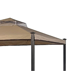 Garden Winds Everton Gazebo Replacement Canopy Top Cover