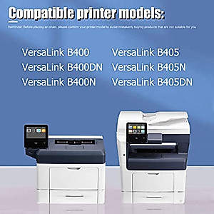 DOPHEN 1 Pack VersaLink B400 /B405 Black Standard Capacity Toner-Cartridge (6,500 Pages) - 106R03580 Replacement for Xerox VersaLink B400 B400DN B400N B405 B405N B405DN Printer Ink