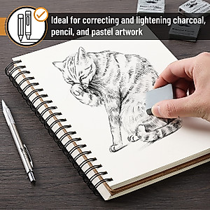 Mr. Pen- Kneaded Eraser, 18 Pack, Gray, Kneaded Erasers for Artists, Gum Eraser, Art Eraser, Kneadable Erasers, Moldable Eraser, Art Erasers for Drawing, Artist Eraser, Drawing Erasers, Art Gum Eraser