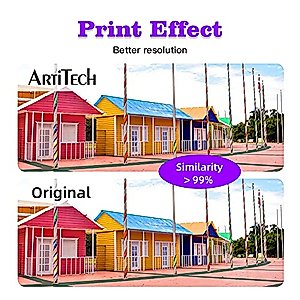 ARTITECH Replacements for Kodak 10XL 10B 10C Compatible Ink Cartridge (4 Black, 2 Color) Use for Kodak 5100 5300 5500 ESP3250 ESP5250 ESP3 ESP5 ESP7 ESP9 Hero 7.1, 9.1 Printers