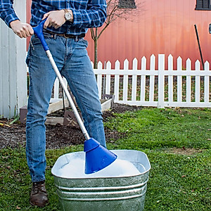 Lehman's Manual Clothes Washer Plunger, Portable Breathing Washing Agitator for Bucket, Sink or Tub - Wash Clothing Without Electricity and Save Energy