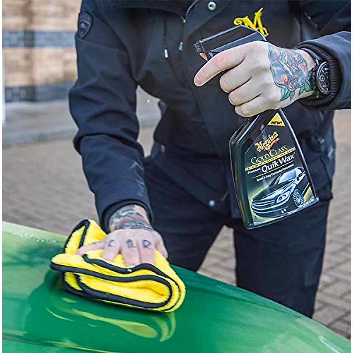 Meguiar's G7716EU Gold Class Carnauba Plus Premium Quik Spray Wax 473ml