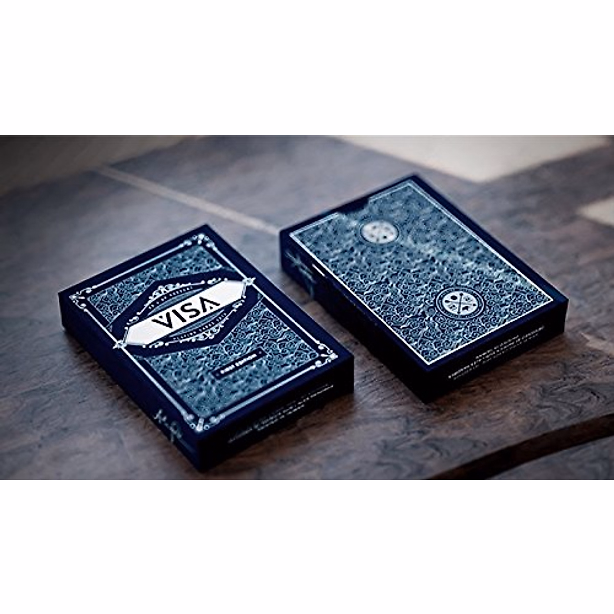 VISA Playing Cards Poker Size Deck USPCC Custom Limited Edition (Blue)