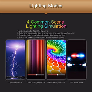 uyled Handheld Photography Light Professional LED Video Light Wand 12 Lighting Mode, Stepless Dimming,CRI≥95 IP68 Waterproof with10400mAH Rechargeable Battery 3000k 5750k RGB Colorful Stick