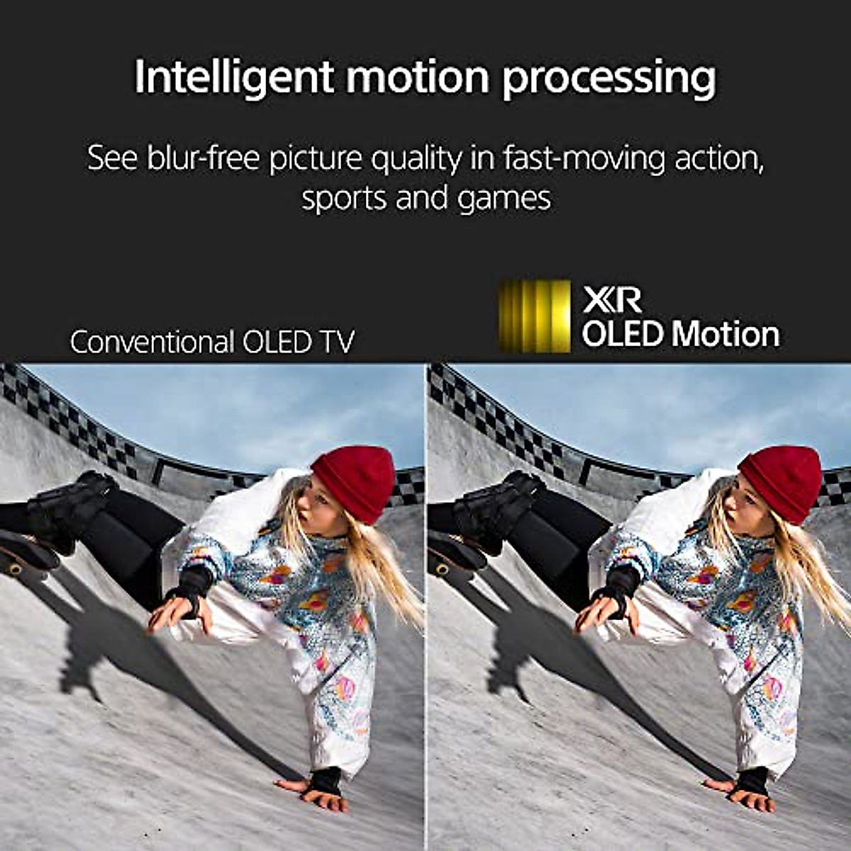 Sony OLED 55 inch BRAVIA XR A80L Series 4K Ultra HD TV: Smart Google TV with Dolby Vision HDR and Exclusive Gaming Features for The PlayStation® 5 XR55A80L- 2023 Model,Black