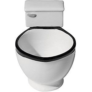 Evelots Toilet Coffee Mug/Cup-Ceramic-Tea/Beverage/Candies-10 Ounces-Hilarious.