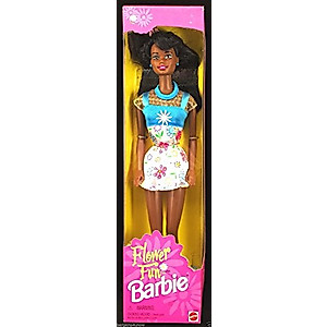 Flower Fun Barbie African-American Doll