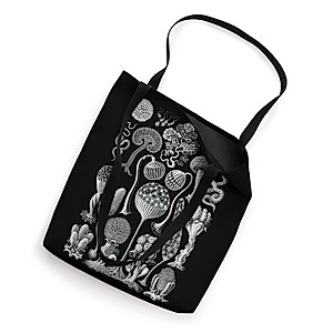 Goth Vintage Weird Botanical Graphic Art Fall Mushrooms Tote Bag