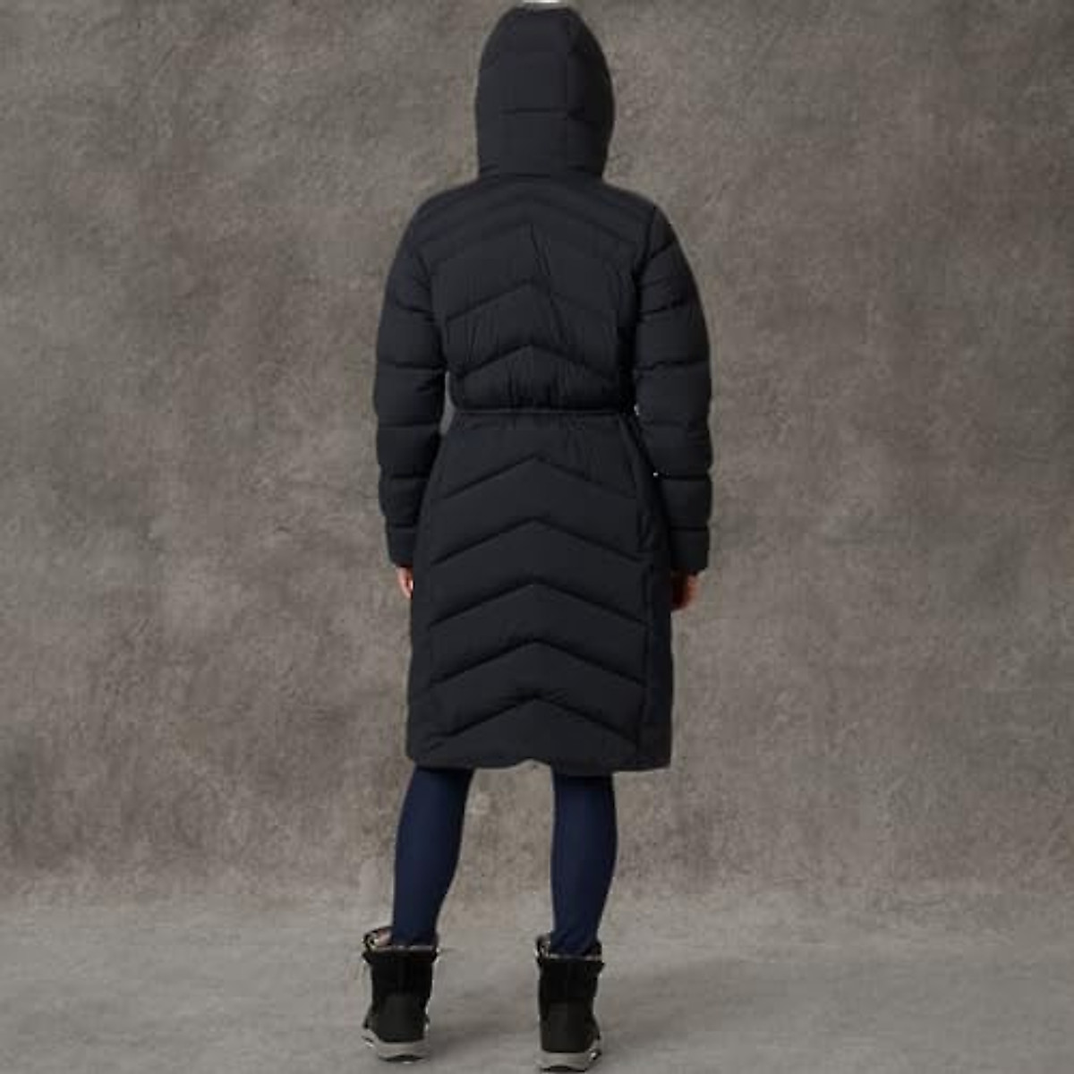 Columbia Women's Ember Springs Long Down Jacket, Black, Medium