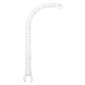 HLEEDUO 23 INCH Baby Mobile arm for Crib,Mobile Holder for Crib-White Baby Mobile arm with Nursery Crib Mobile arm Cover, Mobile Hanger for Crib