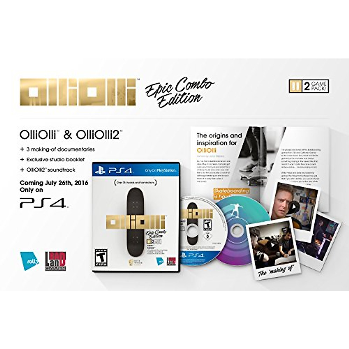 OlliOlli: Epic Combo Edition - PlayStation 4