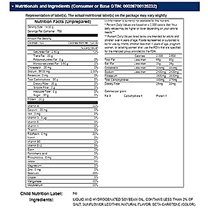 Ventura Foods Phase Trans Fat Free Liquid Butter Alternative, 1 Gallon - 3 per case.