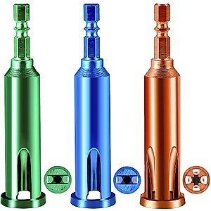 Wire Twisting Tool Cable Wire Stripper and Twister for Electrical Power Drill, 3 Way/ 5 Way Wire Stripping Tool Compatible with 6/ 7/ 8/ 9/ 10 AWG Wire
