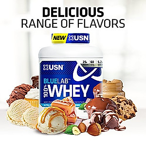 USN Supplements USN Supplements BlueLab 100 Percent Whey Protein Powder Molten Chocolate - Keto Friendly, Low Carb and Low Calorie, 4.5 Pound (Pack of 1), B01LCWIJJ8