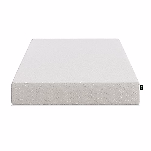 ZINUS 10 Inch Ultima Memory Foam Mattress, Twin, Fiberglass Free, Pressure Relieving, CertiPUR-US Certified, Mattress in A Box, White