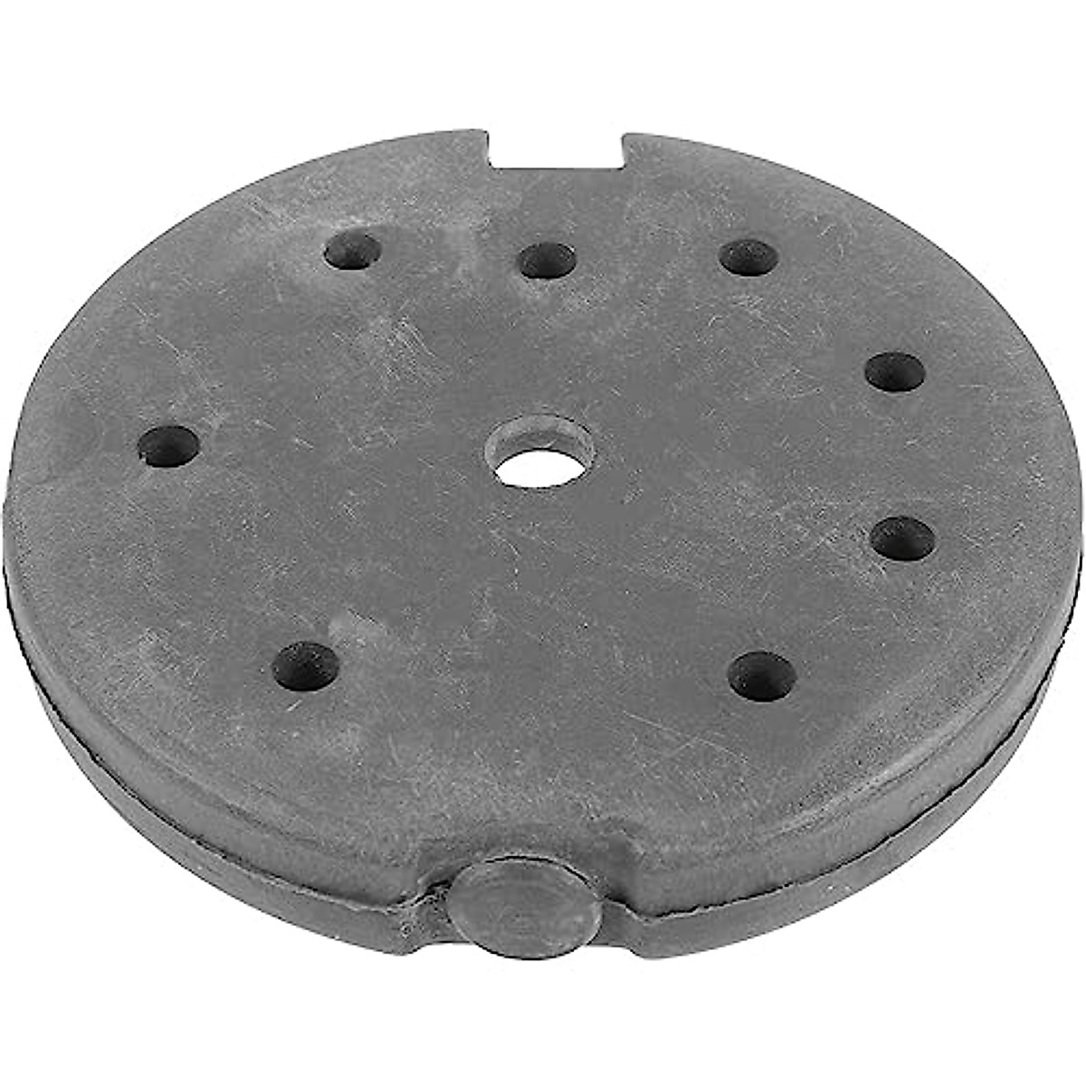 Homoyoyo Black nightstand Counterweight lamp Holder Chassis Desktop Lamp Base Plate Parts Rack Round Floor Lamp Base tie Table Lamps Iron Table River Sand Floor lamp Chassis