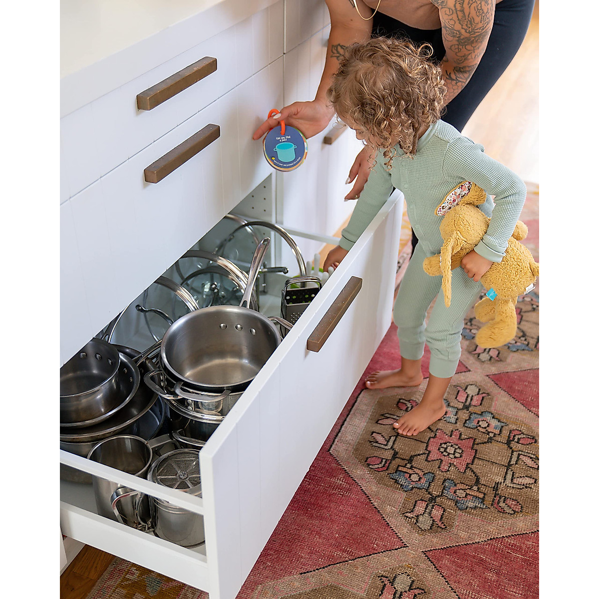 MOLLYBEE KIDS Toddler Scavenger Hunt Cards at Home, Toddler Activity, Ages 2, 3, Indoor Scavenger Hunt Game