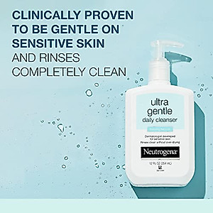 Ultra Gentle Hydrating Daily Facial Cleanser for Sensitive Skin