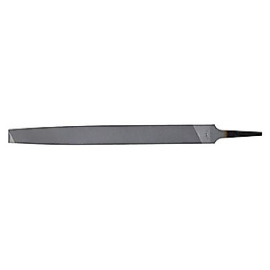 Nicholson 12"" Mill Single Cut Bastard File - Carded - 21842NN", multi