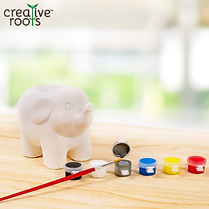 Creative Roots Paint Your Own Elephant Planter by Horizon Group USA Toy
