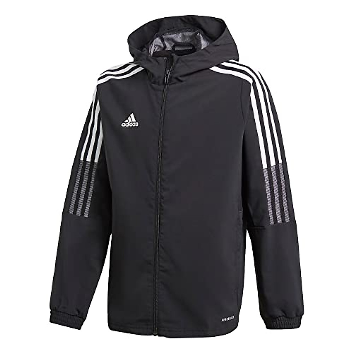 adidas unisex-child Tiro 21 Windbreaker Black Medium