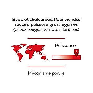 Peugeot Vietnam-175g Tan Hoi Spice Cube-Black Pepper Vietnam, 175g, Clear