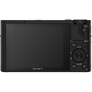 Sony Cyber-shot DSC-RX100 Digital Camera (Black) DSCRX100/B (Renewed)