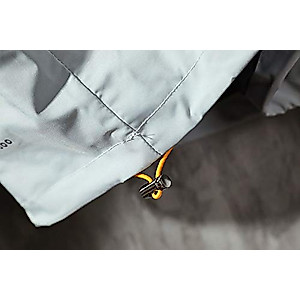 GURUNVANI Casual Hoodie Long Sleeve Hooded Jacket Color Block Pullover (White, Small)