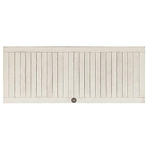 Safavieh PAT7037C Outdoor Abri White Storage Cushion Box