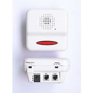 Assistive Technology Services No Busy Phone Line Adapter - Loud Ringer Flasher