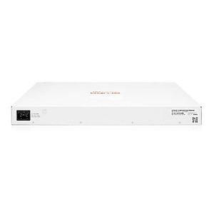 HPE Networking Instant On Switch Series 1830 48-Port Gb Smart-Managed Layer 2 Ethernet Switch with PoE | 48x 1G | 4X SFP | 24x CL4 PoE (370W) | Fan-Less | US Cord (JL815A#ABA)