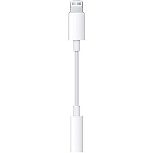 [Apple MFi Certified] Lightning to 3.5 mm Headphone Jack Adapter, iPhone 3.5mm Jack Aux Dongle Cable Converter Compatible with iPhone 14/13/12 Pro/11/11 Pro/XS/XR/X/8/7/iPad, Support All iOS (White)