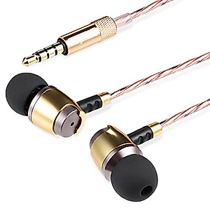 sephia SP4080 Earbuds in Ear Headphones Wired Earphones with Noise Isolating Ear Buds Case HD Bass 3.5mm Jack