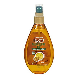 Garnier Skin and Hair Care Fructis Marvelous Oil Color Illuminate 5 Action Hair Elixir for Color Treated Hair, 5 Fluid Ounce
