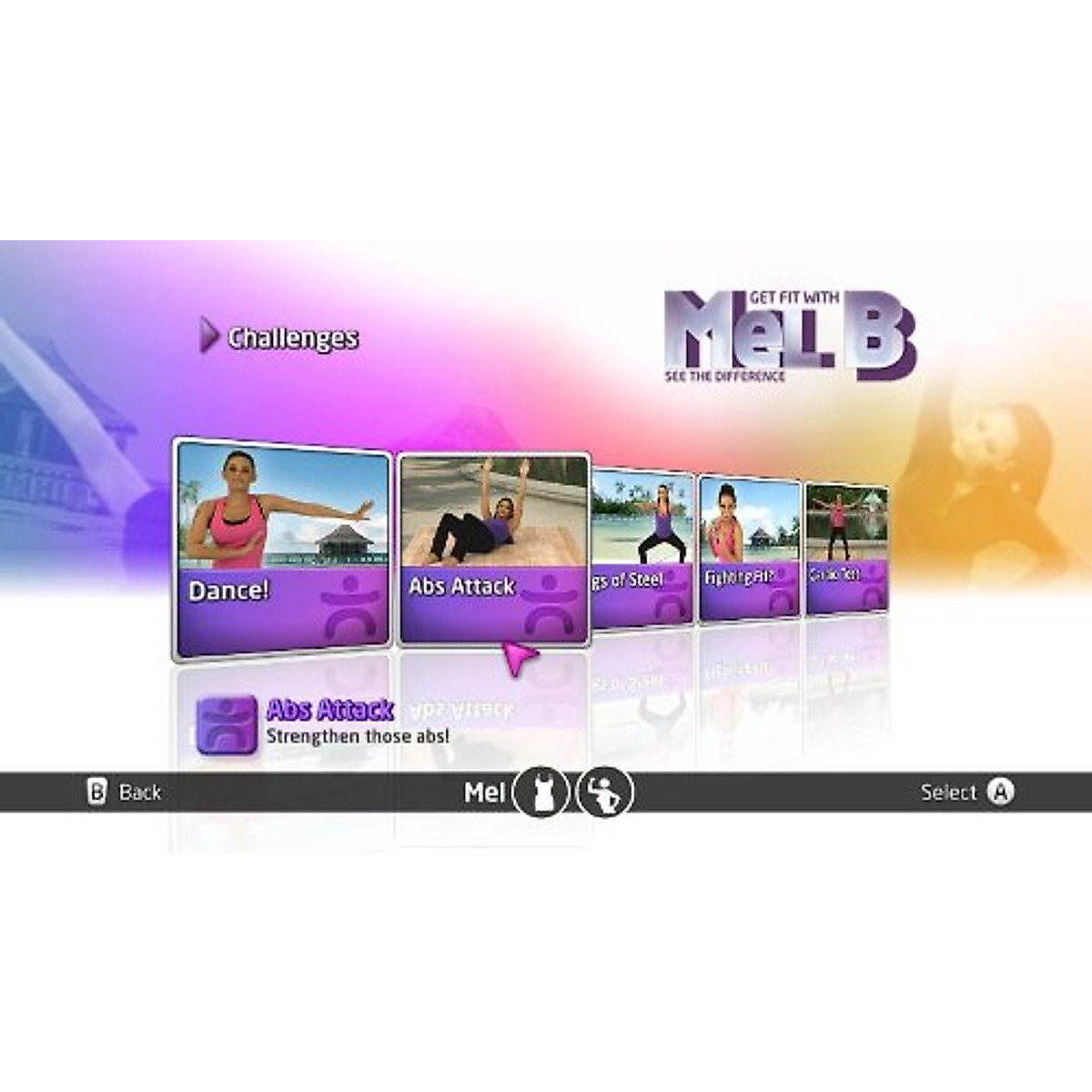 Get Fit with Mel B - Nintendo Wii