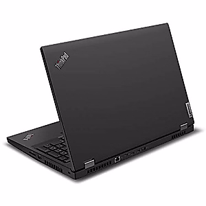 Lenovo ThinkPad P15 Gen 1 - High-End Workstation Laptop: Intel 10th Gen i7-10875H Octa-Core, 128GB RAM, 4TB NVMe SSD (2x2TB), 15.6" FHD IPS HDR Display, NVIDIA Quadro T2000, Win 10 Pro, Black