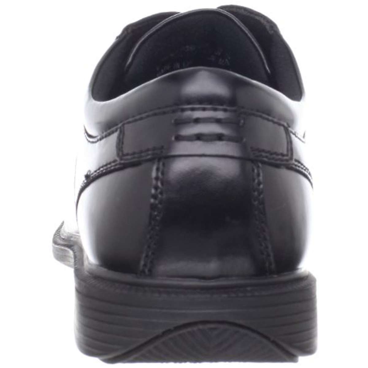 Nunn Bush Men's Bartole Street Bicycle Toe Oxford Lace Up with KORE Slip Resistant Comfort Technology, Black, 11 X-Wide US