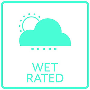 MINKA-AIRE Xtreme H2O - 65-inch Ceiling Fan F896-65-SI, Smoked Iron, Reversible with Remote Control